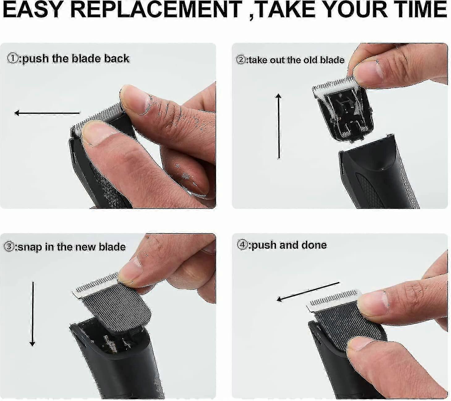 Replacement Blade Snap-in Shaver Repalcement Clipper | Fruugo UK