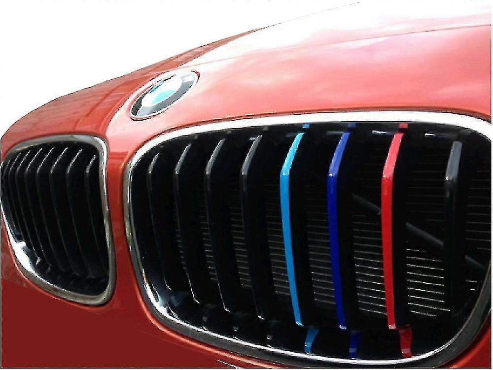 Bmw Grill Stripe Vinyl Decals / Stickers 1,2,3,4,5,6 And 7 Series 2x ...