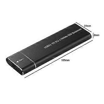 M.2 Nvme Ssd Enclosure Adapter 10gbps Usb C 3.1 Gen2 Nvme Case External ...