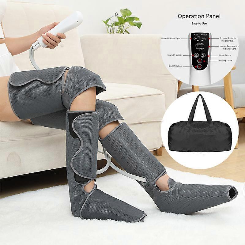 Calf Foot Knee Leg Massager Boots with Heat Air Compression for ...