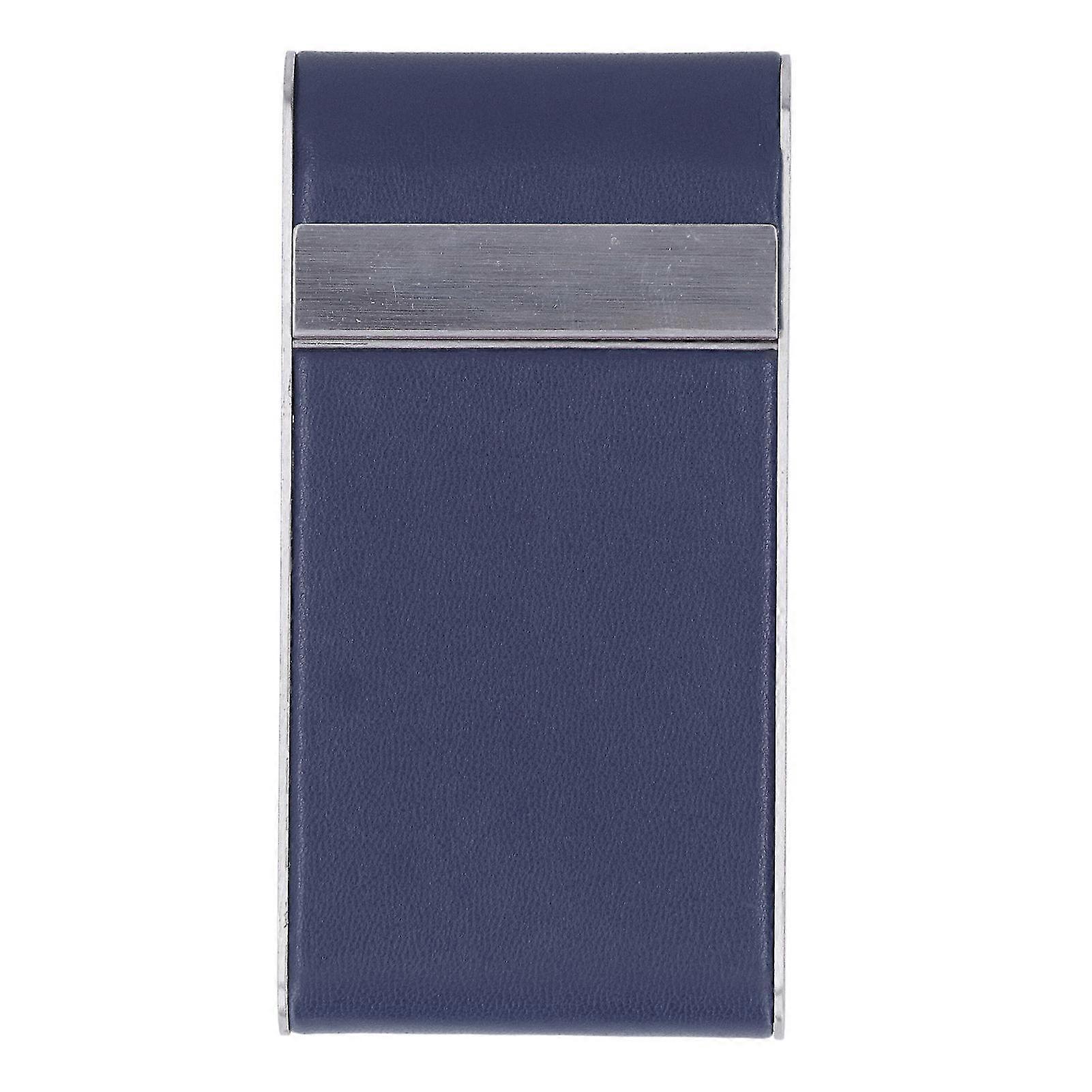 Stainless Steel Cigarette Case for 20 Slim Cigarettes with Magnetic ...