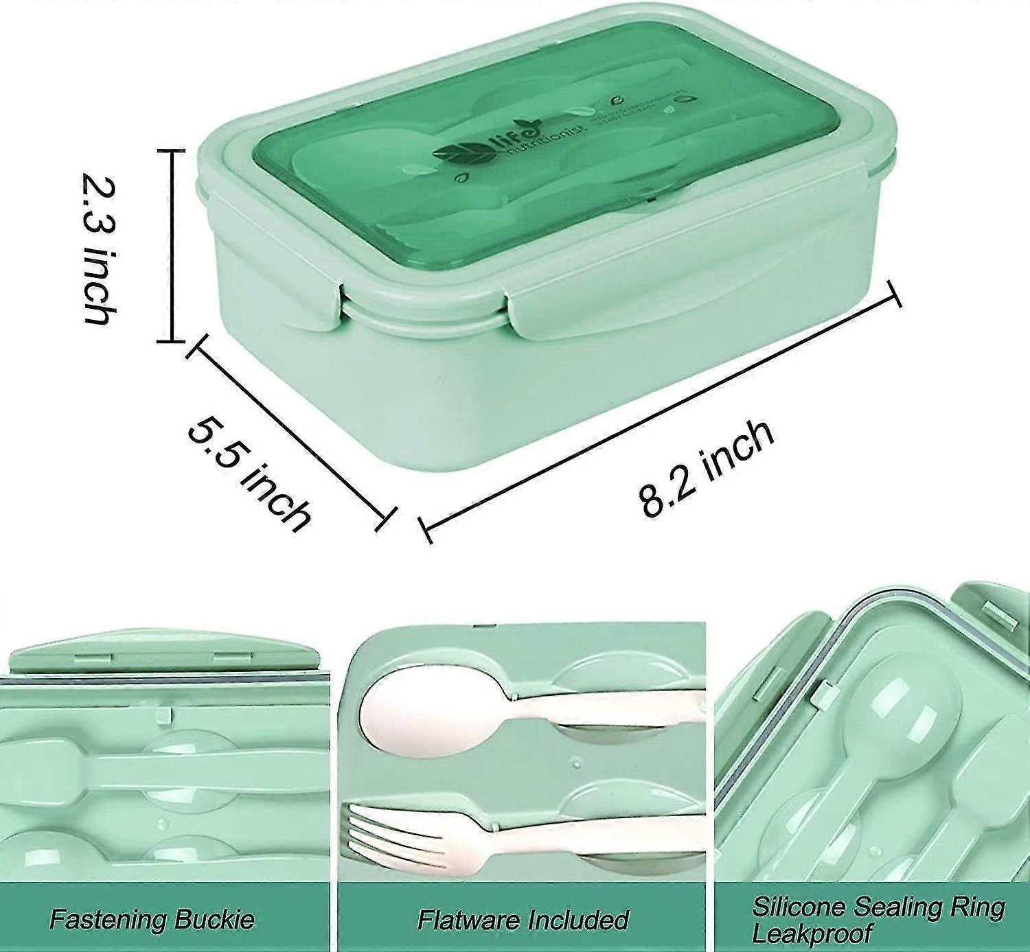 Lunch Box, Bento Boxes, Lunch Box, Leak Proof Lunch Boxes Kids And Adults, Bento Lunch Boxes ...
