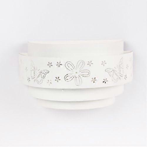Wall light for children with pretty flower and butterfly designs, E27 ...