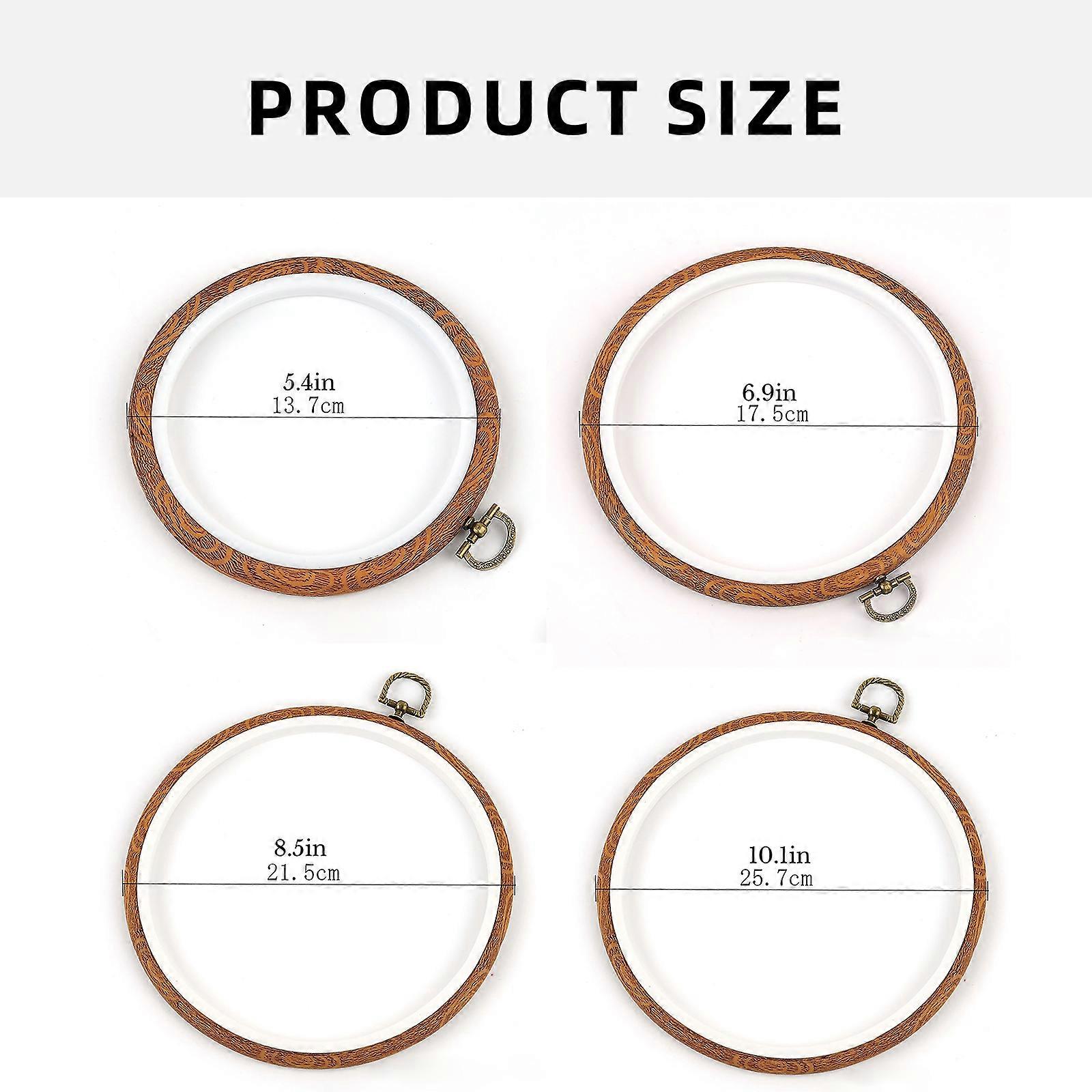 Crosses Stitching Hoop Embroidery Hoop Adjustable Embroidery Frame ...
