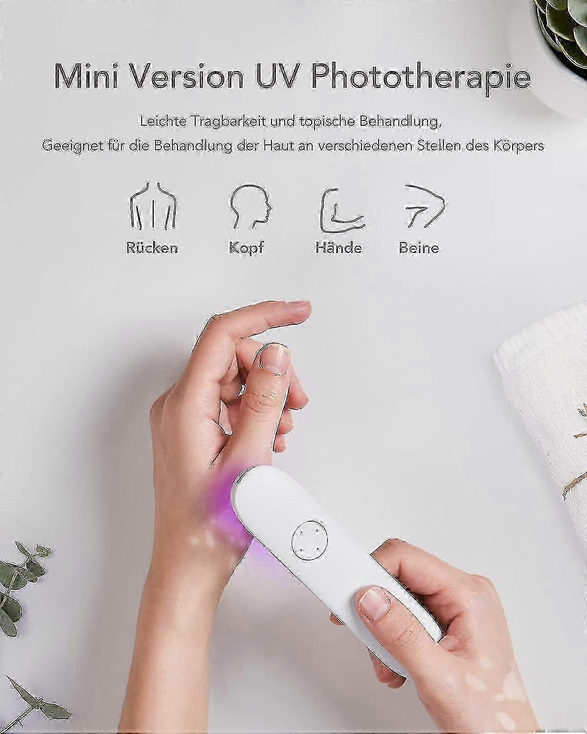 Mini 311nm LED Sterilization Lamp Portable Phototherapy Lamp Portable ...