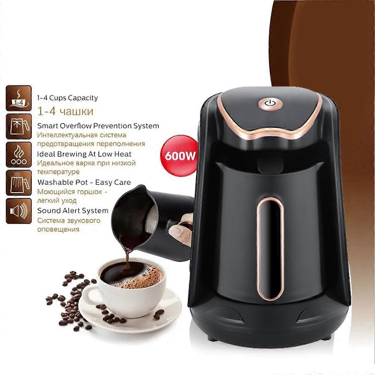 Turkish Arabic Greek Coffee Pot Maker 600W Electric Coffee Pot Moka ...