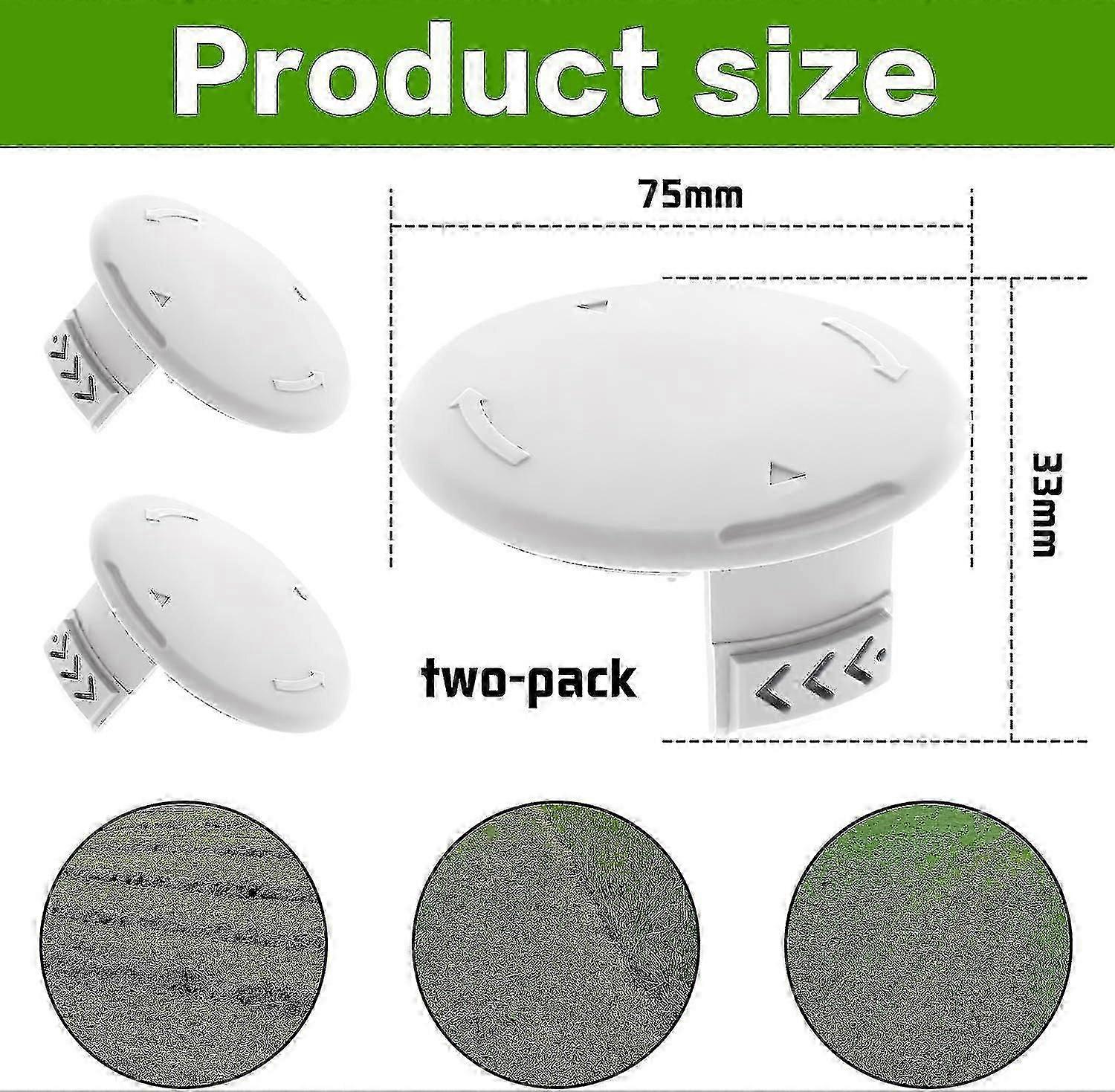 2Pcs Spool Caps AC14HCA,Replacement Fit for Ryobi RLT1825M20S 18V ONE+ ...