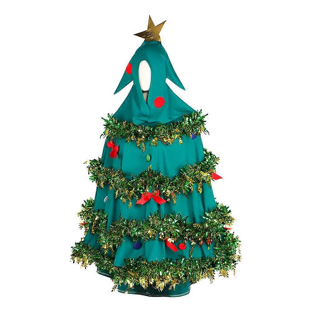 Christmas tree stage performance costume props Halloween Christmas tree ...