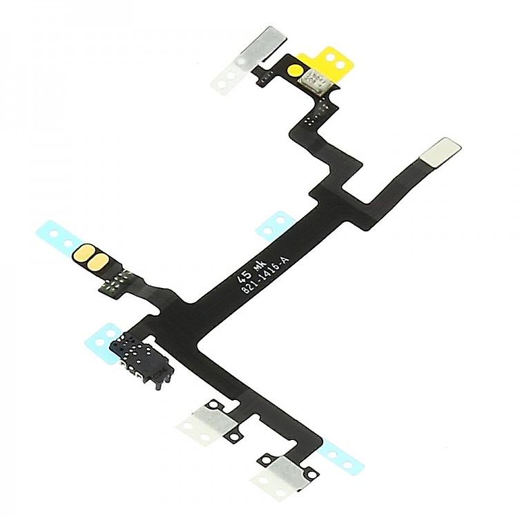 pre-assembled iPhone 5 power button and volume flex cable | Fruugo UK