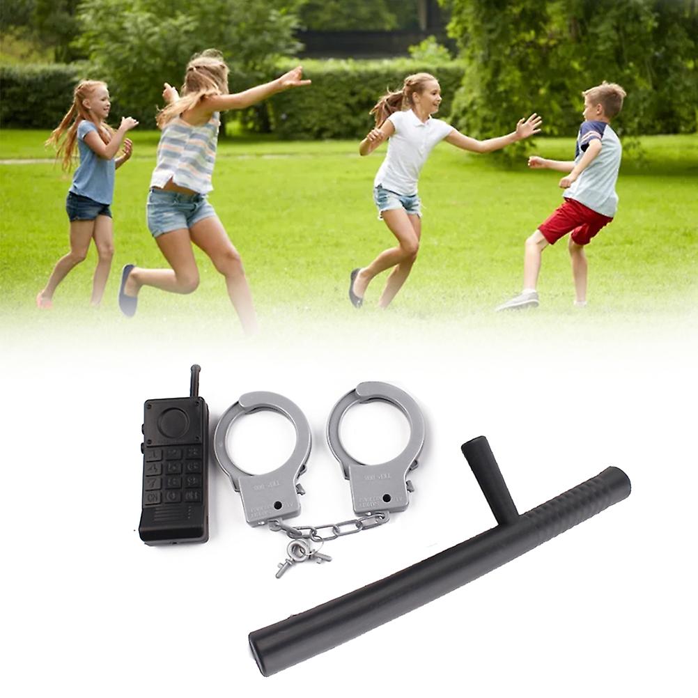 Halloween Role Play Kit Play Pretend Set Plastic Policeman Performance ...
