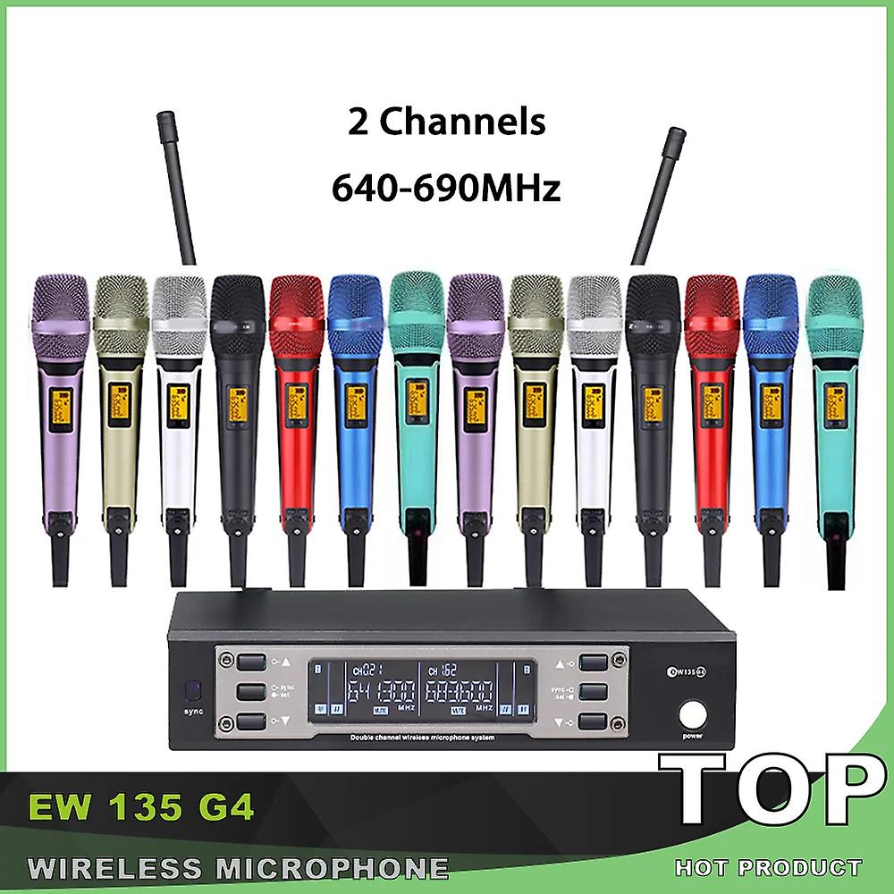 Ew135g4 Ew 100 G4 Ew100g4 Uhf Professional 2 Channel Wireless ...