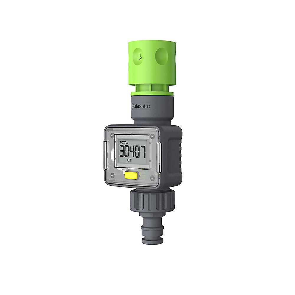 Water Flow Meter Digital Water Meter For Outdoor Garden Hose Rv Gpm ...