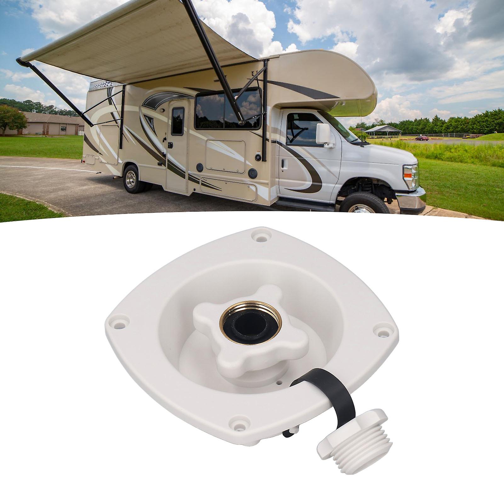 Rv Wall Mount Water Inlet Pressure Regulated City Water Entry with ...