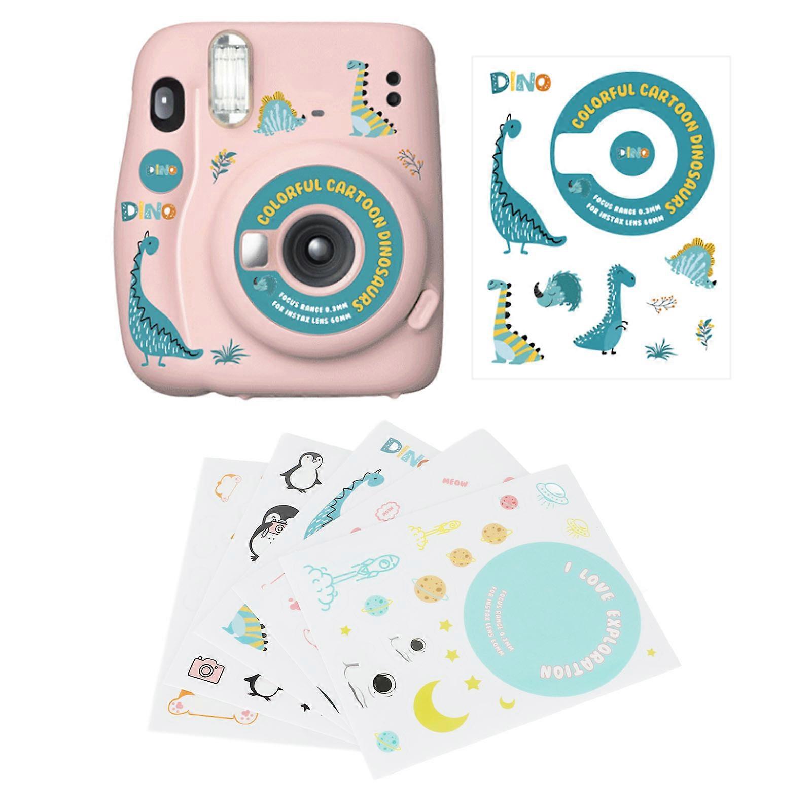 Decoration Cute Cartoon Diy Stickers 5 Different Pattern Camera ...