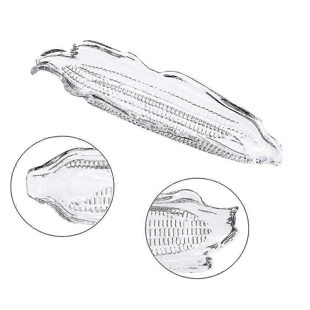 6 Pack Corn Trays + 12 Pcs Corn Cob Holders Plastic Corn Dishes Service ...