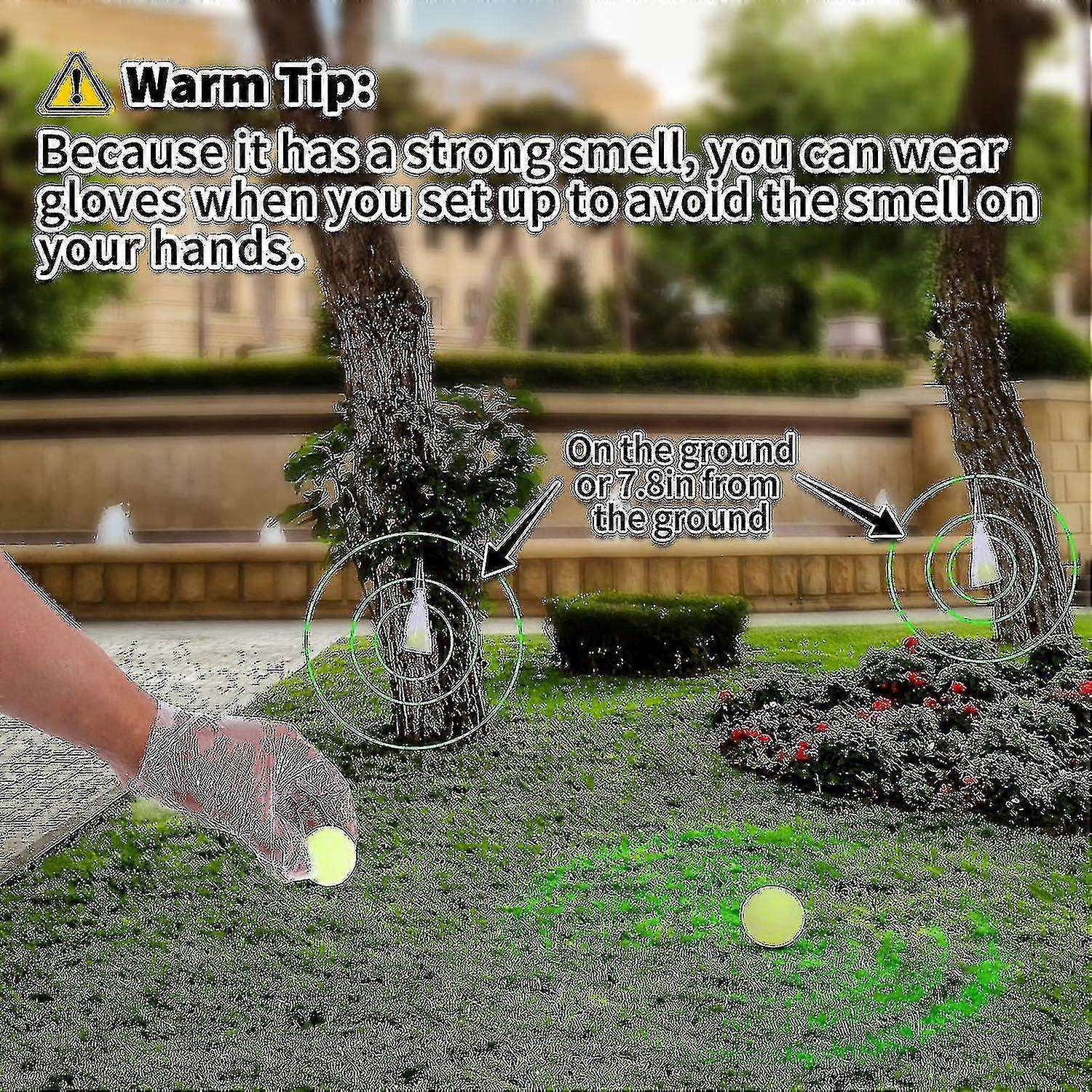 10 Pack Snake Away Repellent, Snake Repellent Balls For Repelling ...