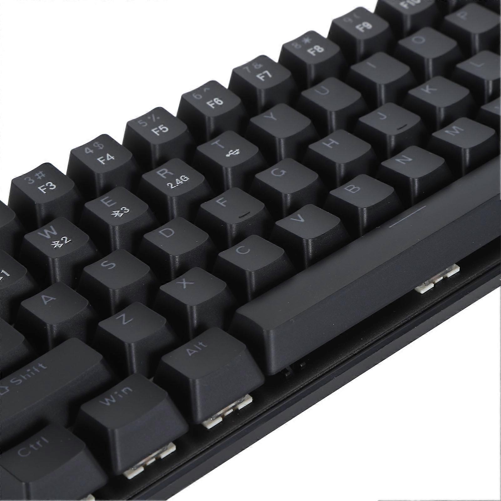61 Keys Mechanical Keyboard Wireless Blue Switches Keyboard BT5.0 2.4G ...