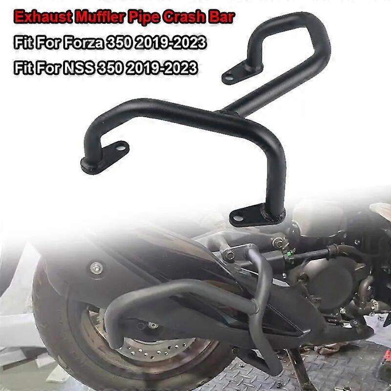 2023 Forza NSS350 Motorcycle Crash Bar Exhaust Muffler Pipe Bumper Fit ...