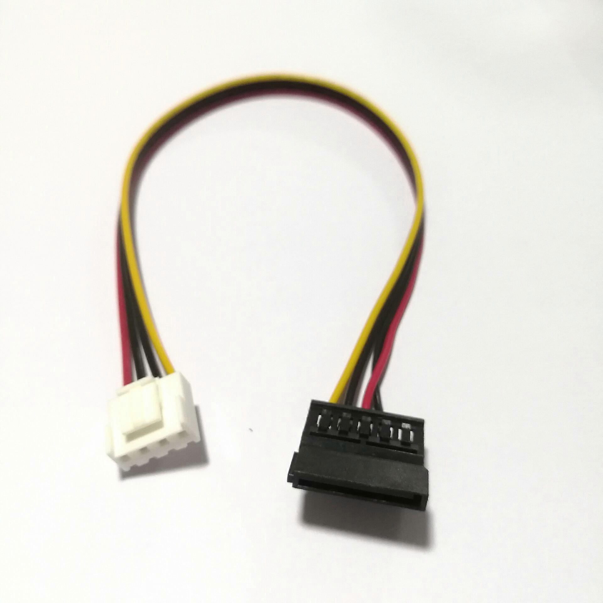 VH396 4Pin To 1 or 2-Port SATA Power Cable for Hikvision DAHUA Mini VCR ...