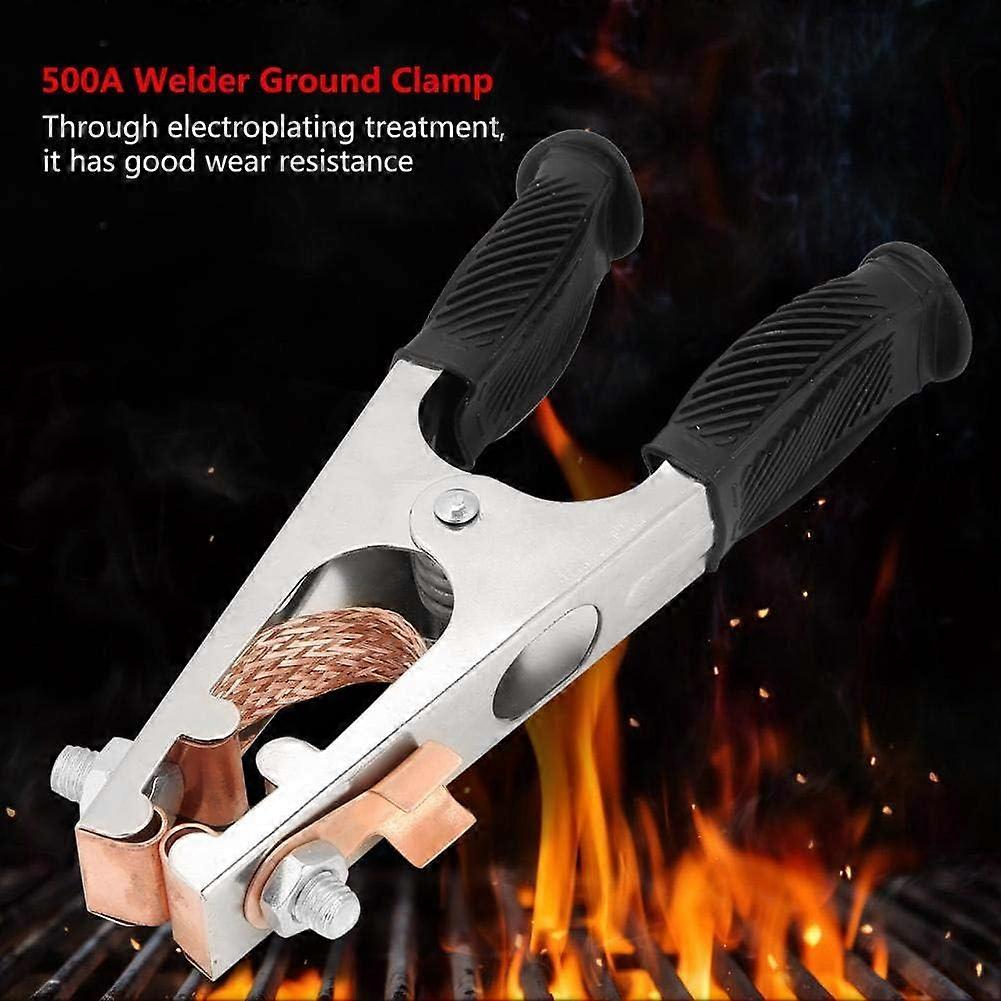 Welding Ground Clamp, Galvanized Welding Ground Clamp 500A Magnetic ...