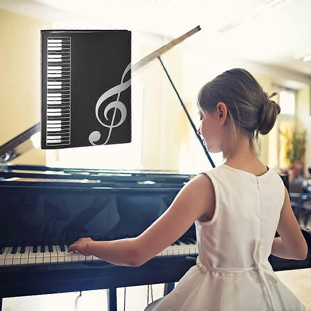 A4 Size Music Sheet Folder Pages Music File Folder Blank Plastic ...