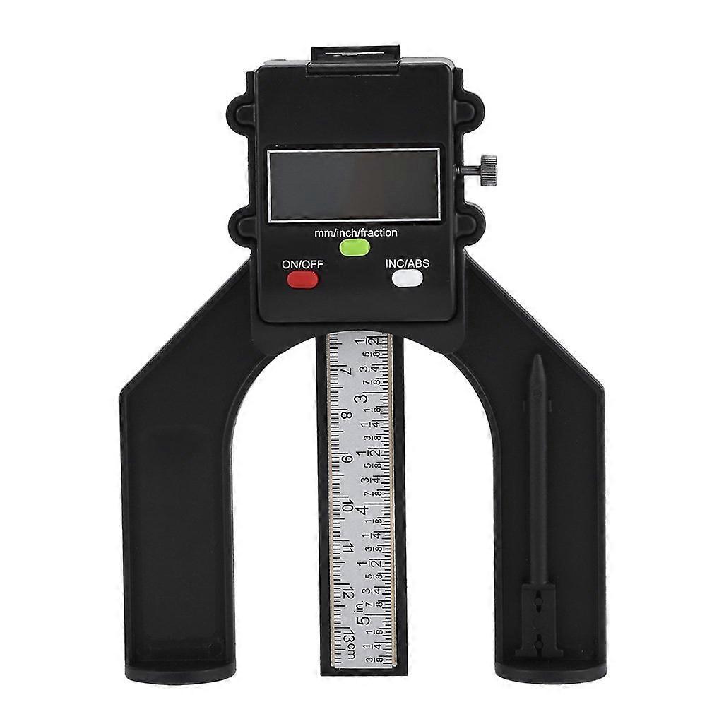 0-80mm Digital Depth Gauge with Magnetic Self-Standing Feet, INC/ABS ...