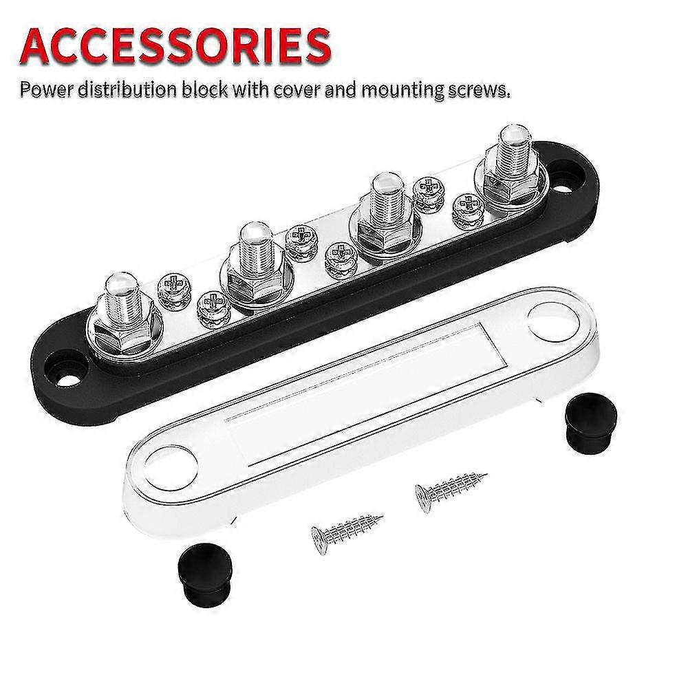 Car Terminal Block Negative Bus Bar 12v 150a Terminal Block 12v Power ...