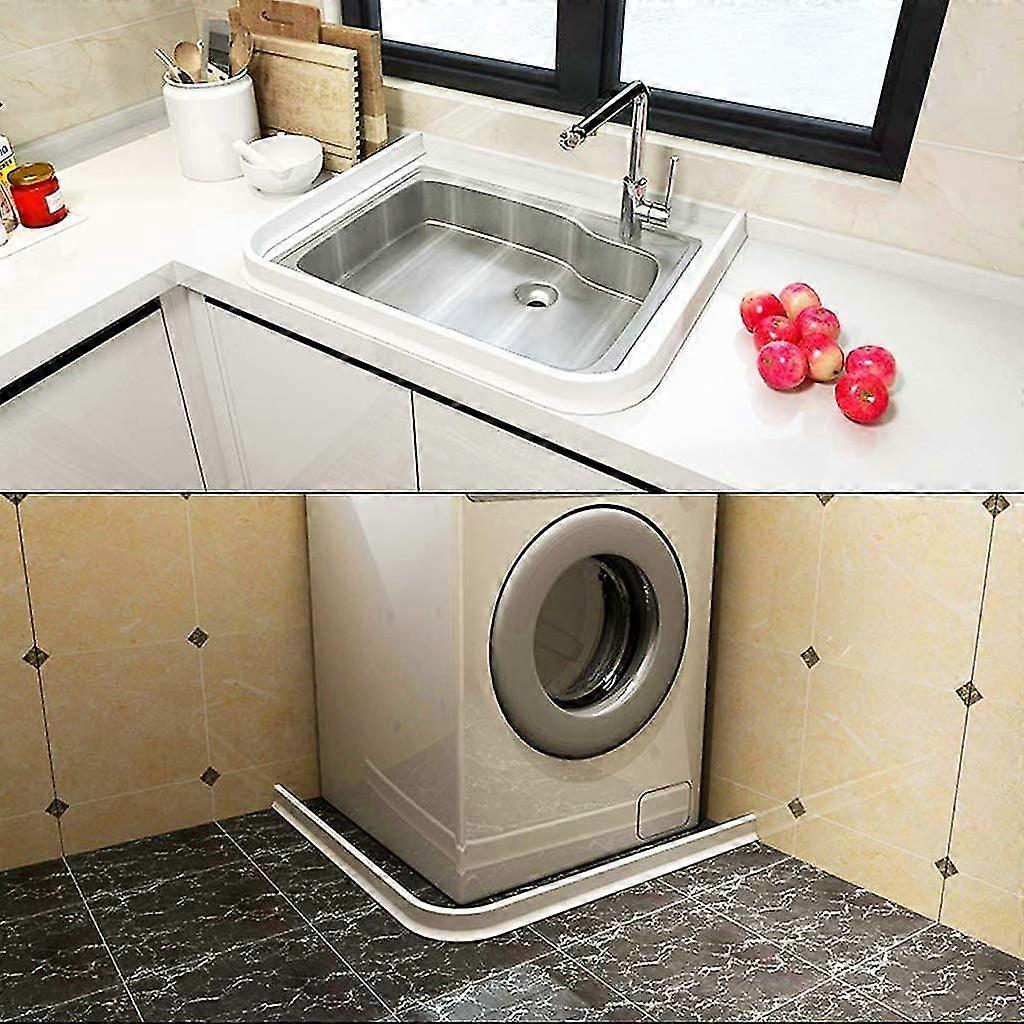 Bathroom Water Retaining Strip Foldable Shower Barrier And Retention ...