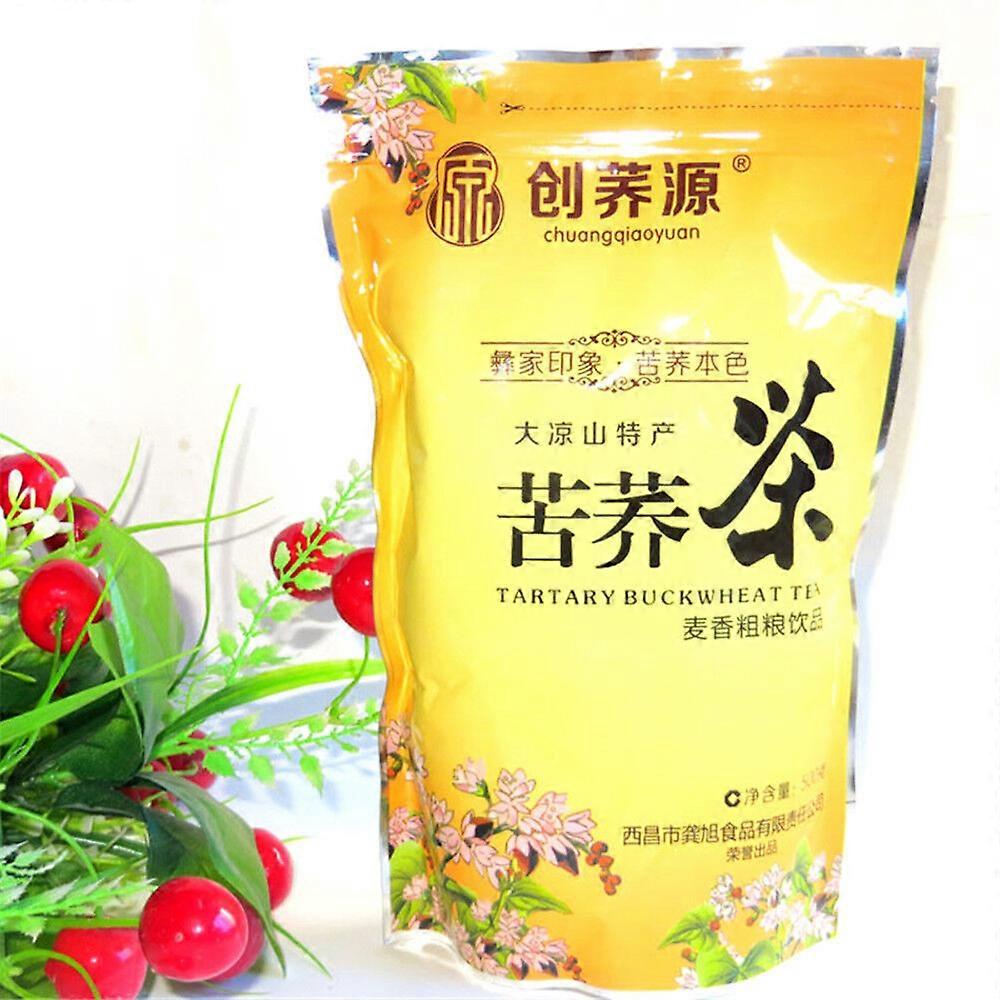 500g Premium Black Buckwheat Tea Black Tartary Buckwheat Full Chinese ...