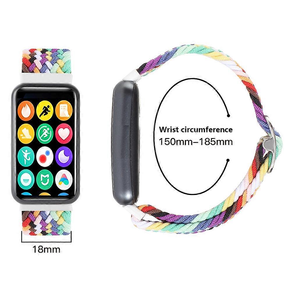 For Xiaomi Redmi Watch 4 Braided Band Adjustable Replacement Nylon Watch Strap | Fruugo UK