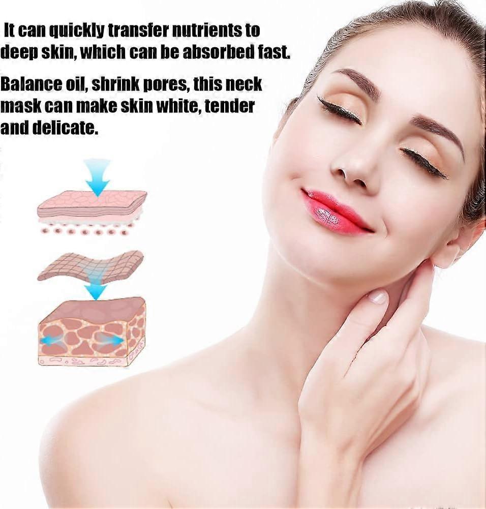 Collagen Neck Mask, Anti-Wrinkle Neck Skin Firming Mask,Moisturising ...