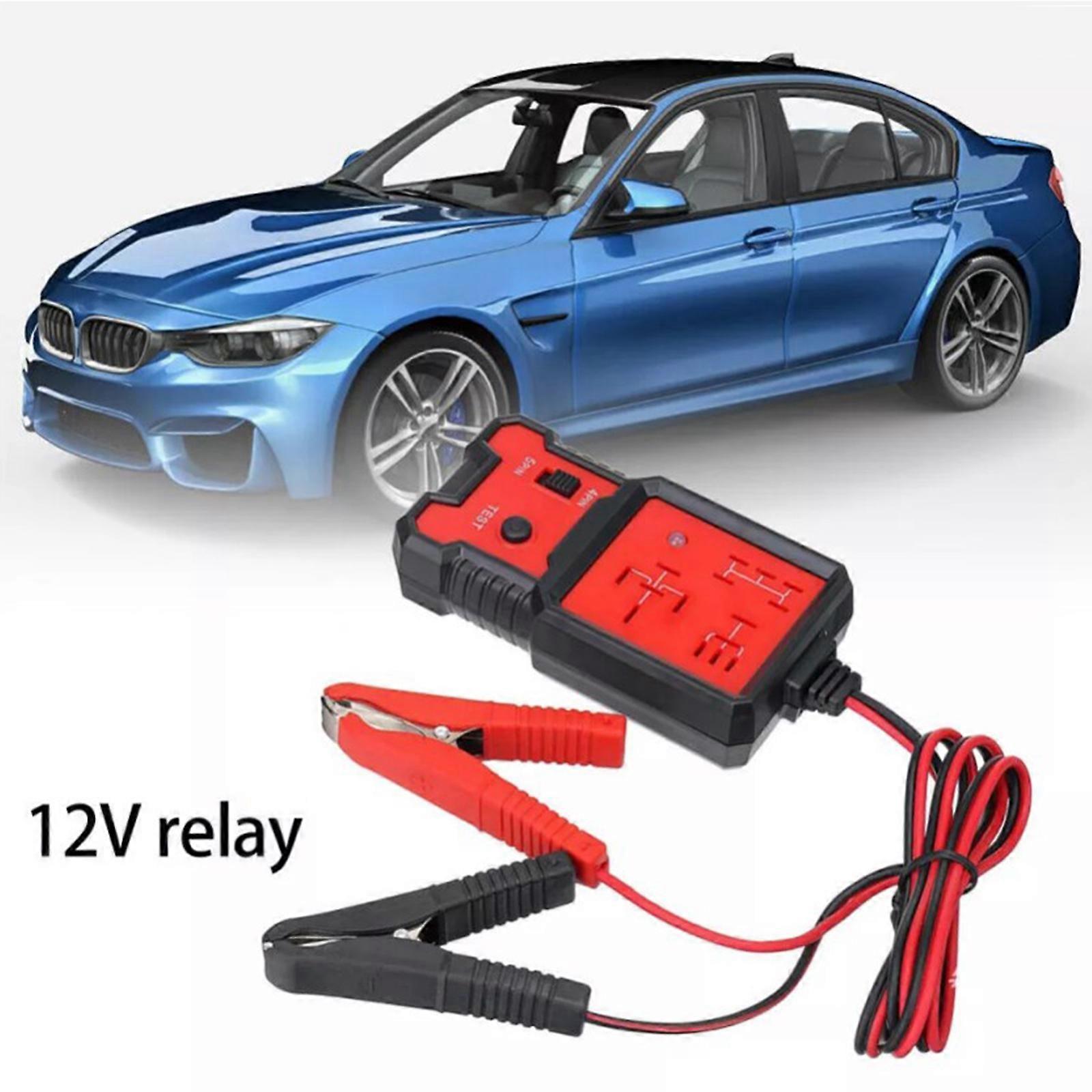 12v Electronic Compact Automotive Car Relay Tester For Most 4 / 5 Pin ...