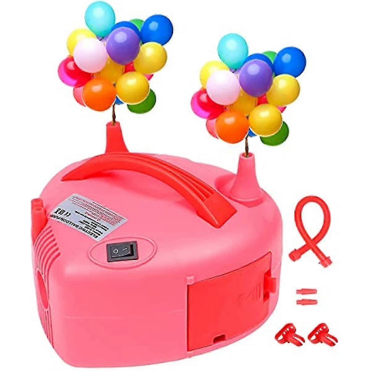 Electric Balloon Inflator Pump Portable Balloon Inflator Double ...