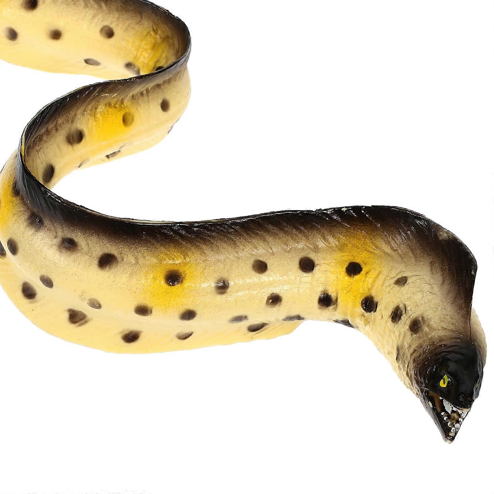 Realistic Artificial Sea Eel Lifelike Sea Animal Model Kids Learning ...