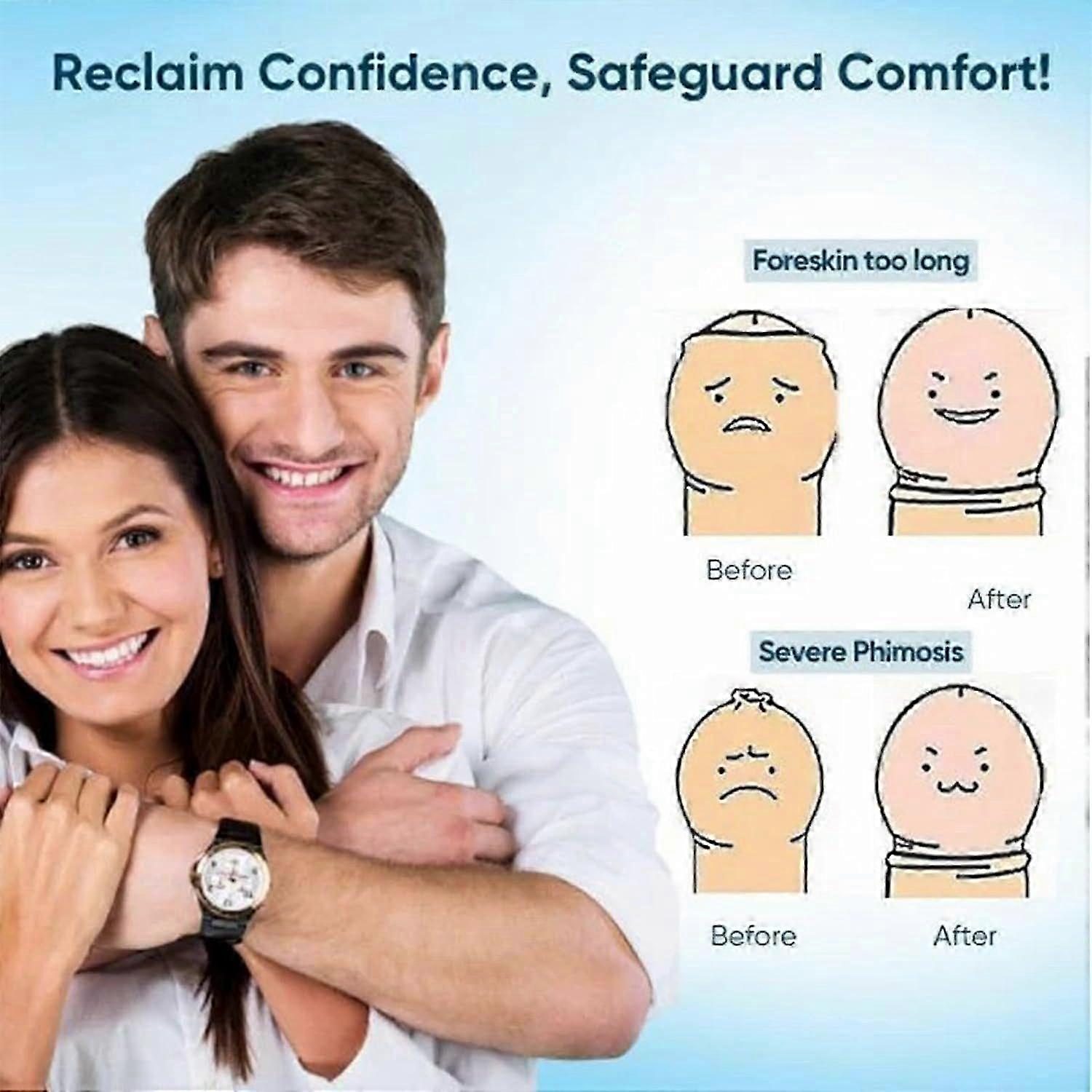 Redundant Foreskin Corrector Gel, Natural Ingredients Phimosis Foreskin ...