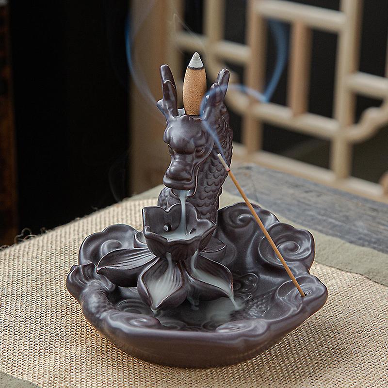 Reflow Incense Burner, Home Dragon Seat Incense Burner, Hualongchi ...