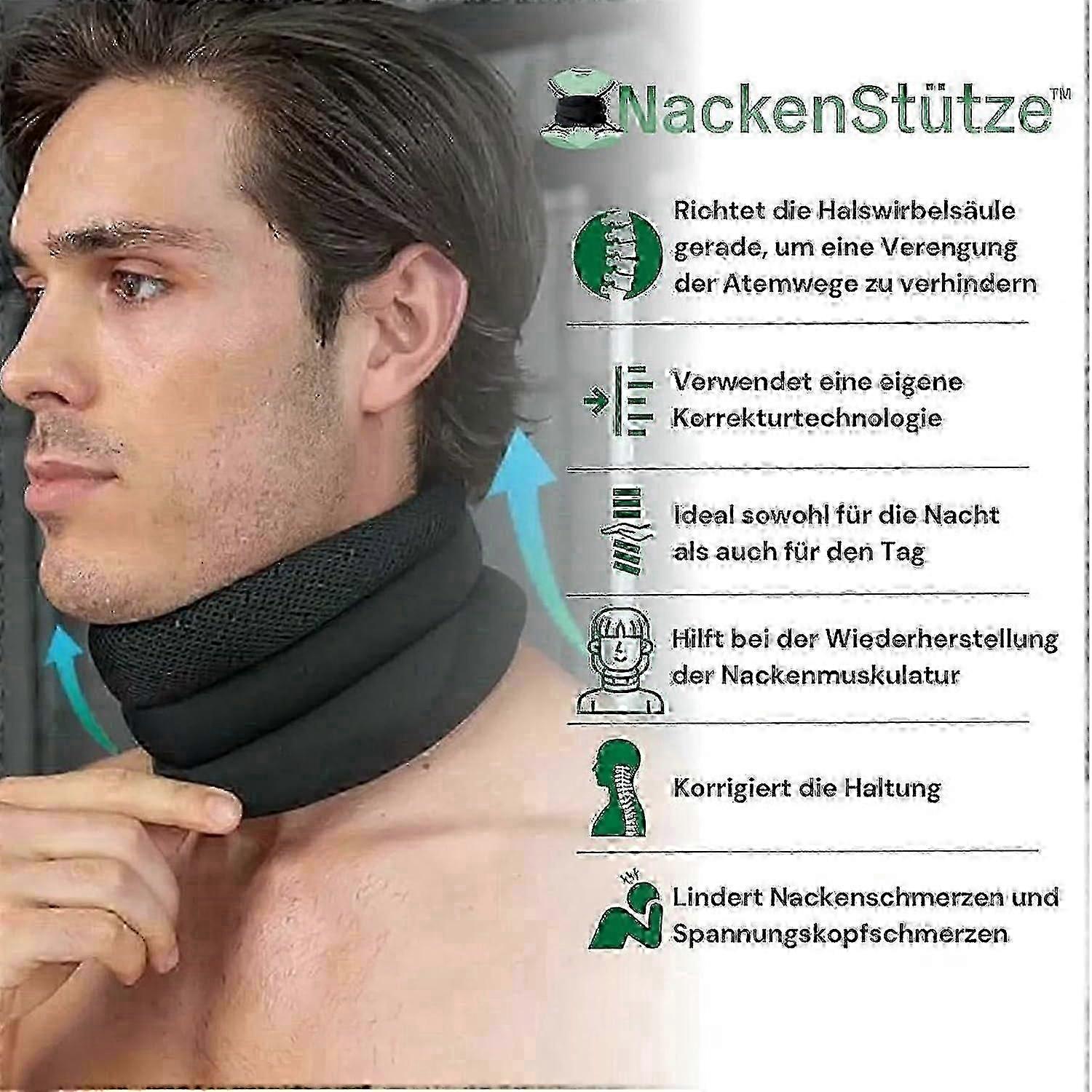 Vitavix Neck Support for Snoring, Relieves Pressure, Stops Snoring and ...