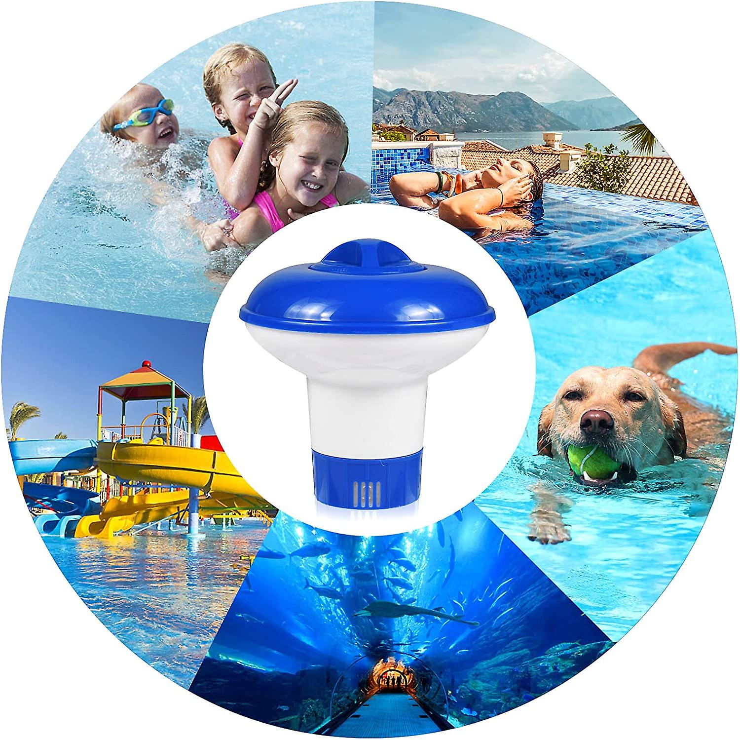 Chlorine Diffuser, Floating Adjustable Chemical Chlorine Doser ...