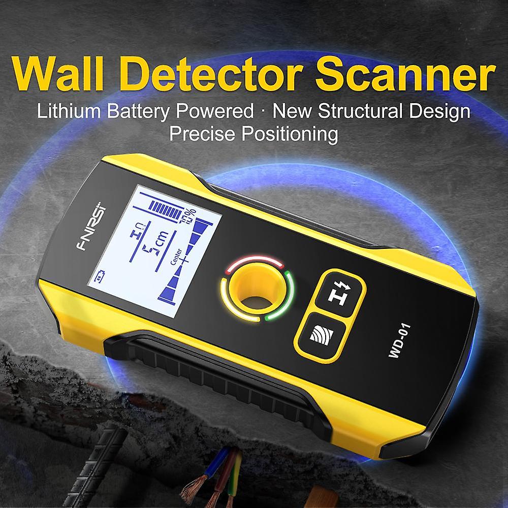 Portable Handheld Wall Detector Scanner Wooden AC Wires Metal Pipes ...