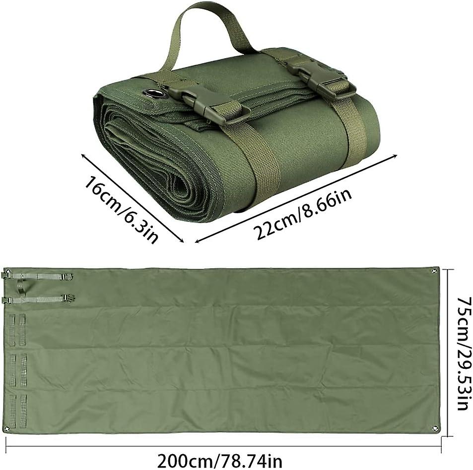 Tactical Shooting Mat, Roll Up Shooting Non-slip Mat 29.5" X 79 ...