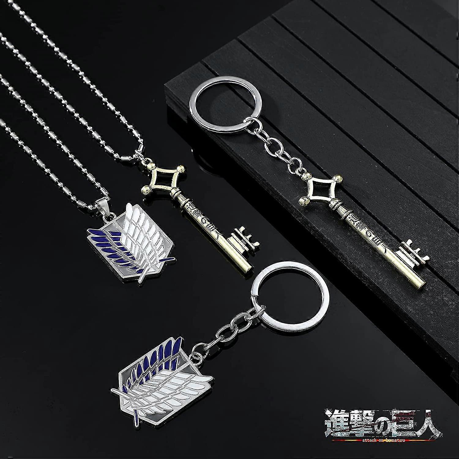 Attack On Titan Necklace For Men Mens Boy Boys Women Girls Aot Anime ...