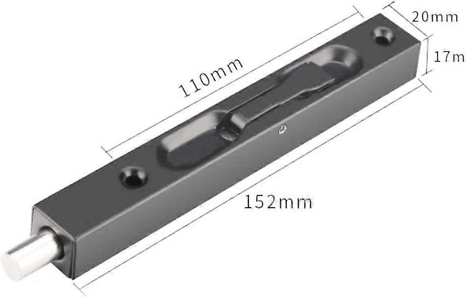 4 Pcs 304 Stainless Steel Lever Recessed Door Bolt Concealed Door Bolt ...