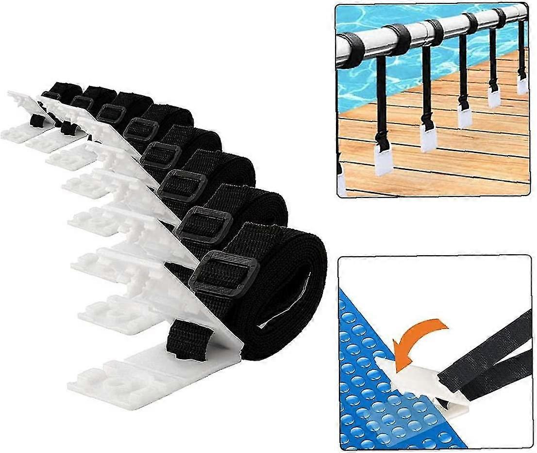 Solar Pool Cover Reel Fixing Kit Pool Roll Reel Cover Set Solar Cover ...