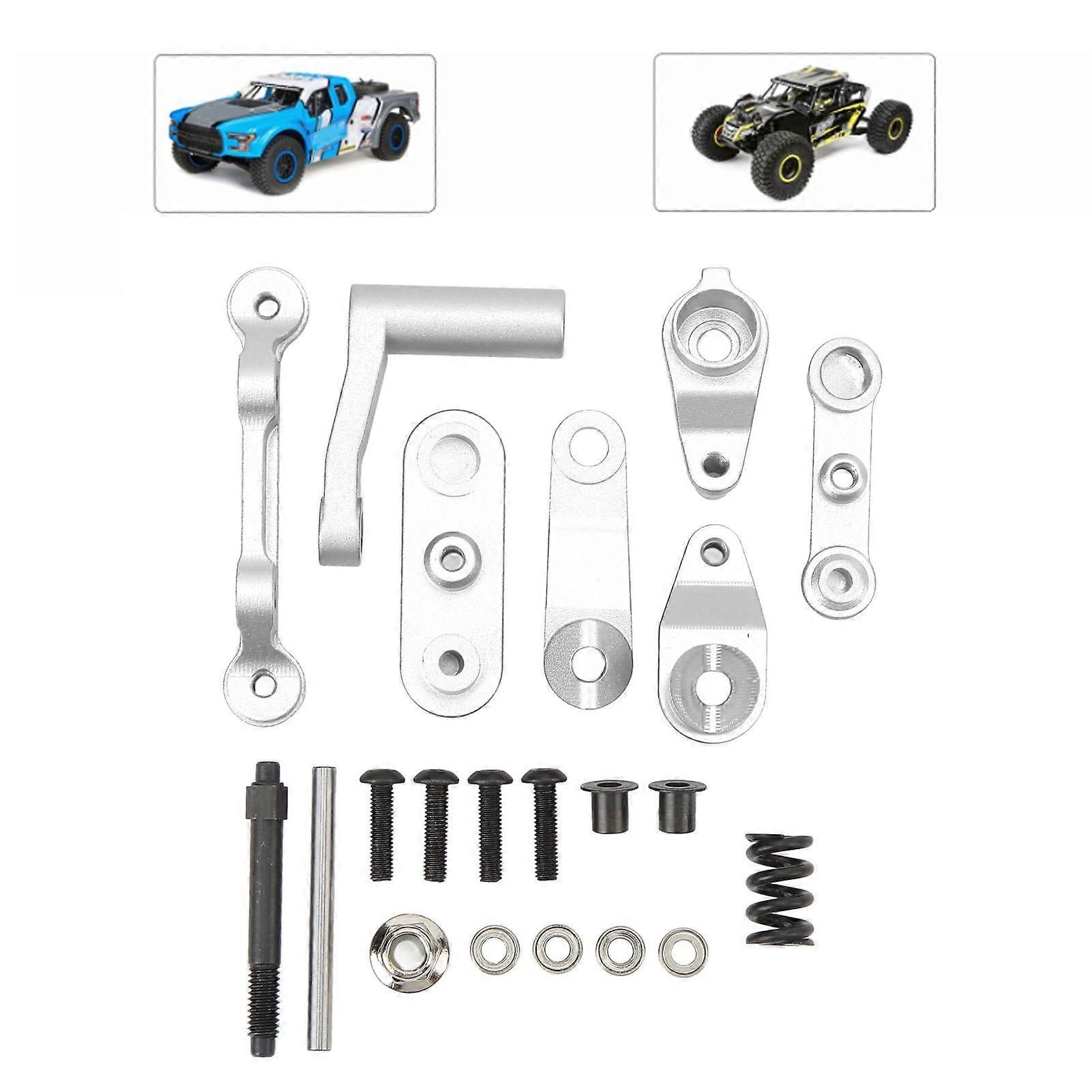 Rc Steering Assembly Aluminum Alloy Upgrade Part Rc Steering Bellcrank ...