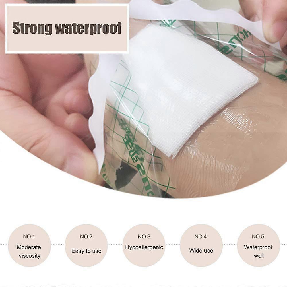 Waterproof Transparent Film Roll Adhesive Tape Medical Wound Dressing ...