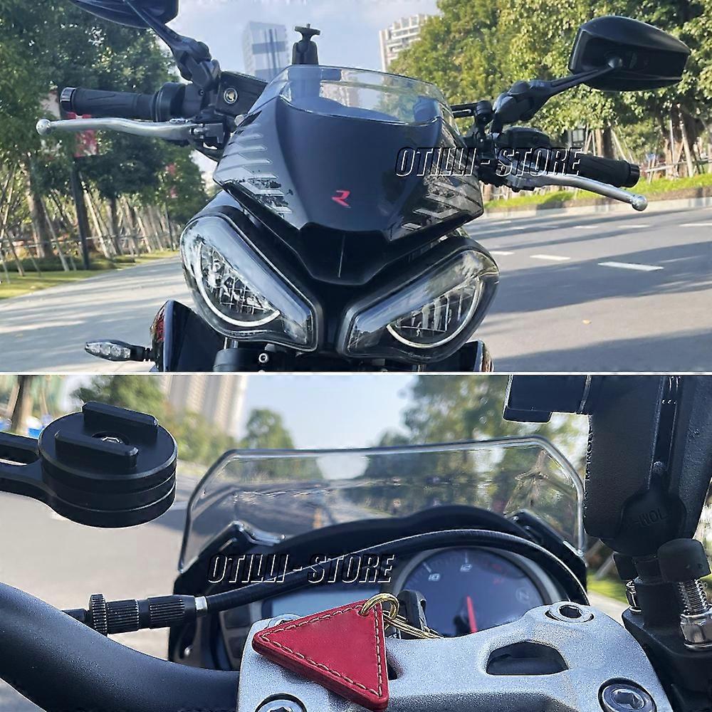 For Street Triple 765 S R RS Windscreen Windshield Wind Deflector for ...