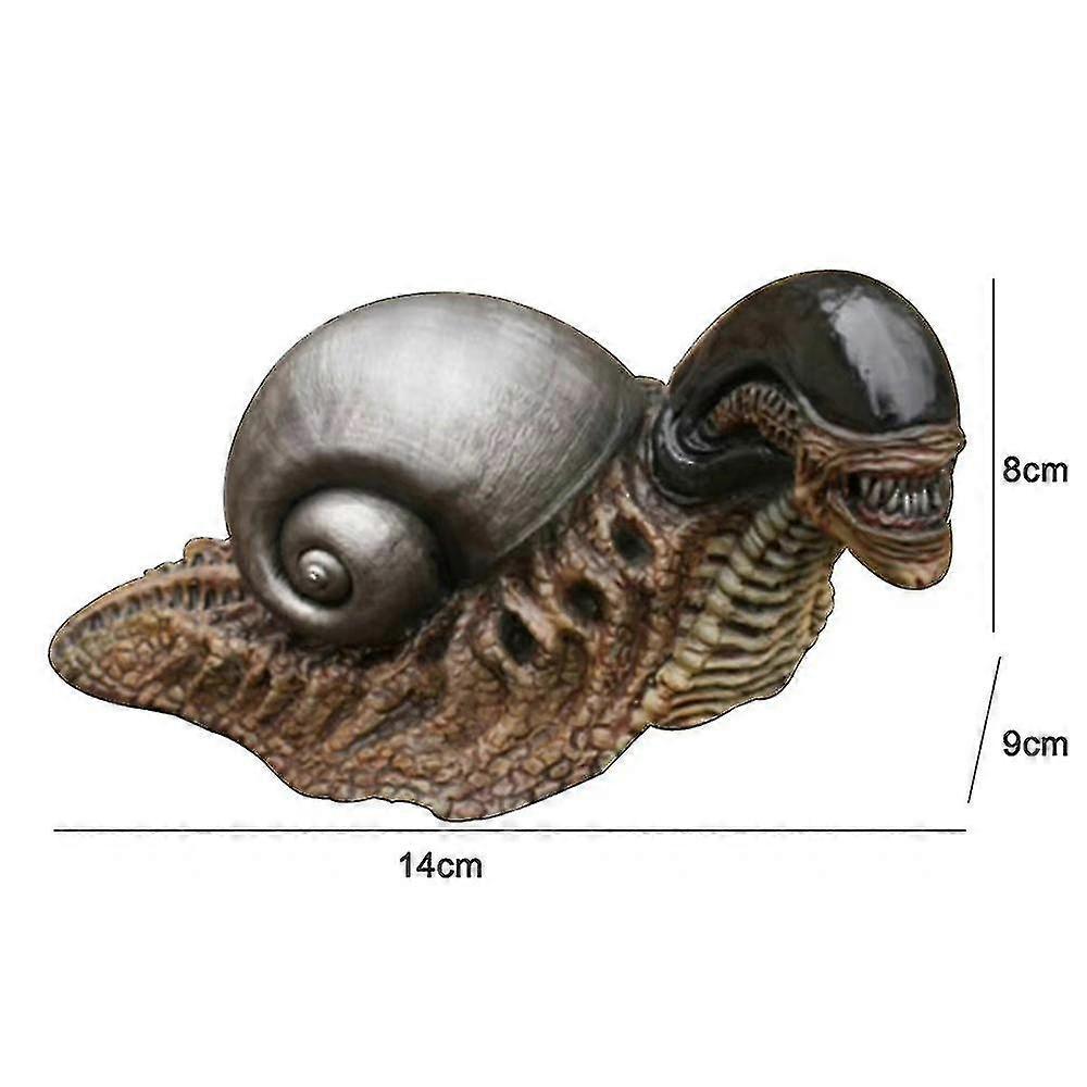 Halloween Horror Evil Variation Snail Figurine Sculpture Decoration ...