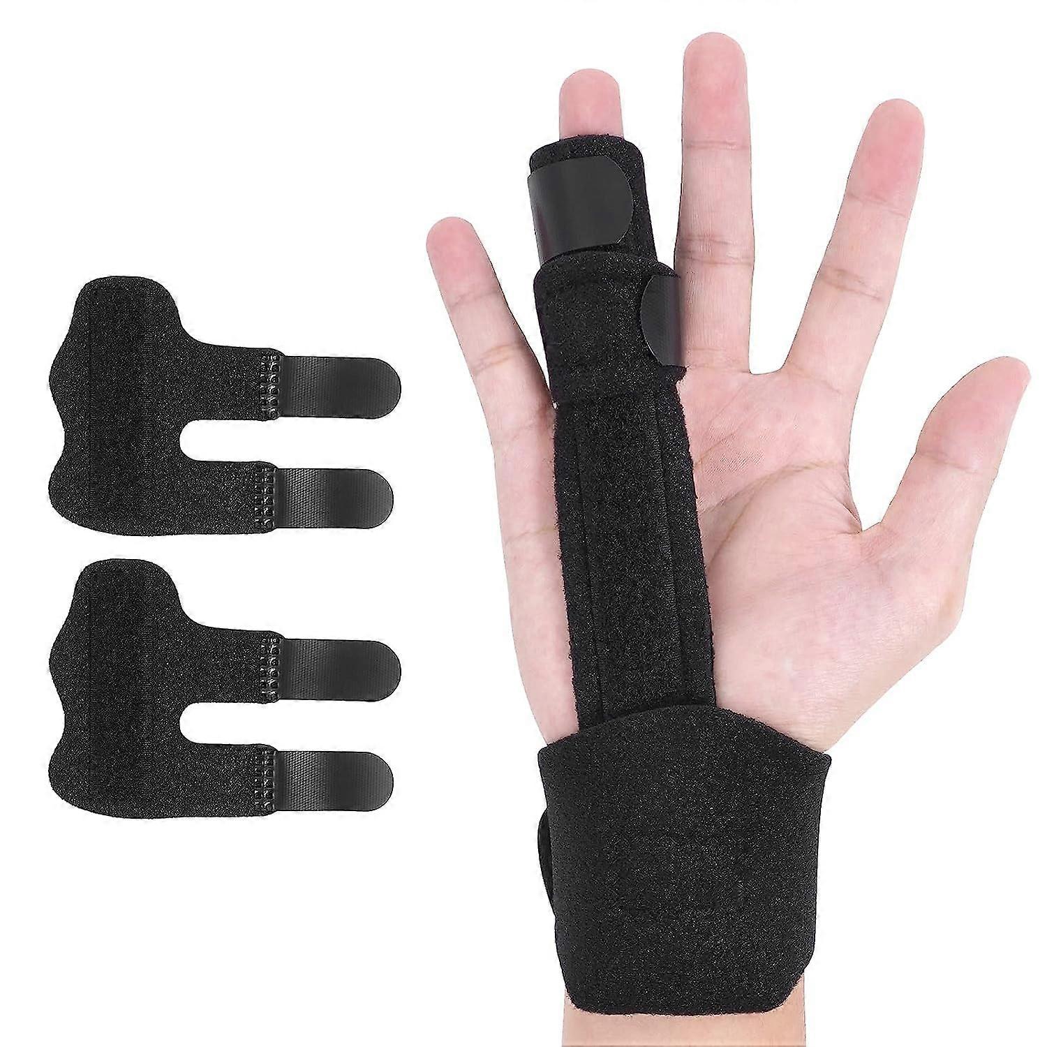 Full Trigger Finger Splint - Hand and Wrist Brace Support - Adjustable ...
