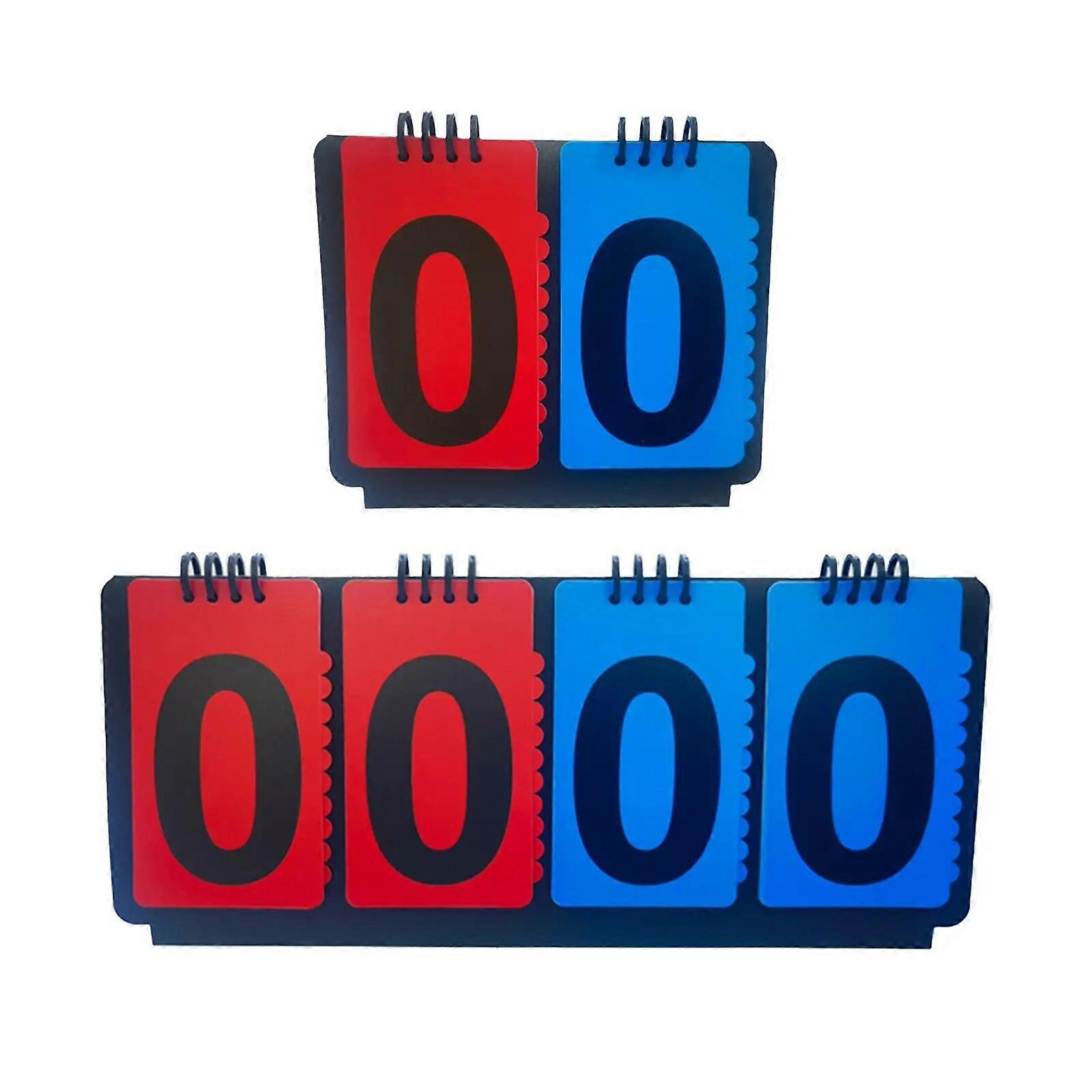 Flip Scoreboard Scorekeeper Lightweight Score Counter Sports Scoreboard ...