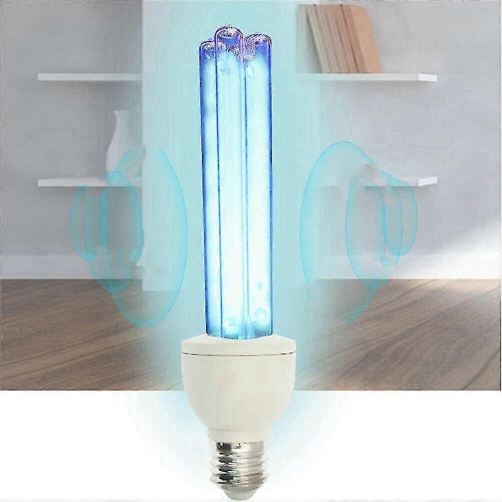 15w E27 Uvc Ultraviolet Lamp Compact Germicidal Disinfection Quartz ...